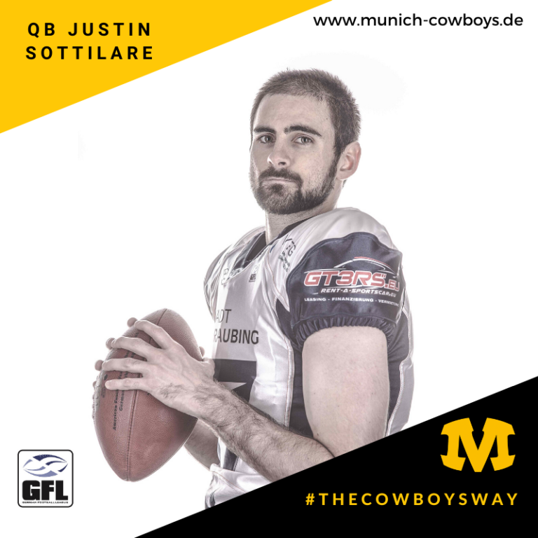 Welcome Justin Sottilare! – Munich Cowboys