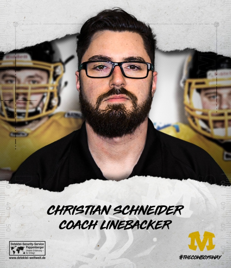 Munich Cowboys Linebacker Coach Christian Schneider – Munich Cowboys
